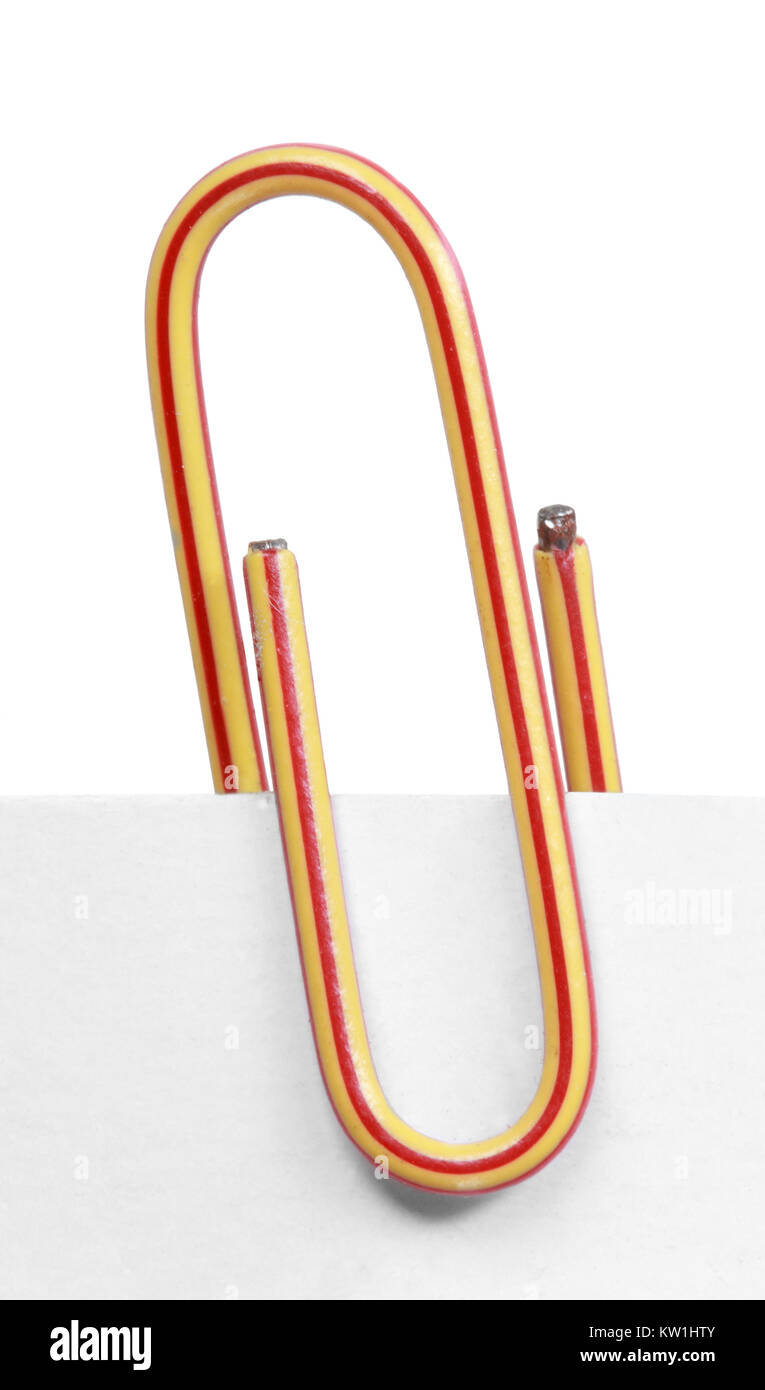 Orange binder clip hi-res stock photography and images - Alamy