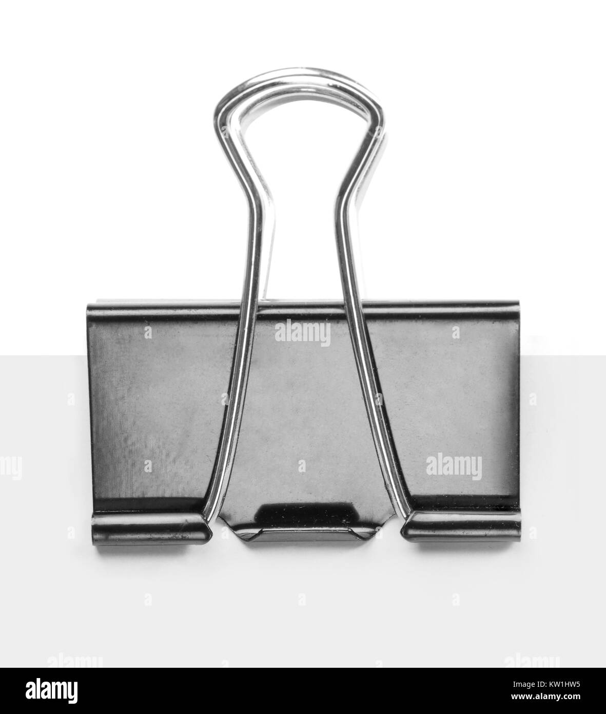 Close up of a binder clip Stock Photo - Alamy