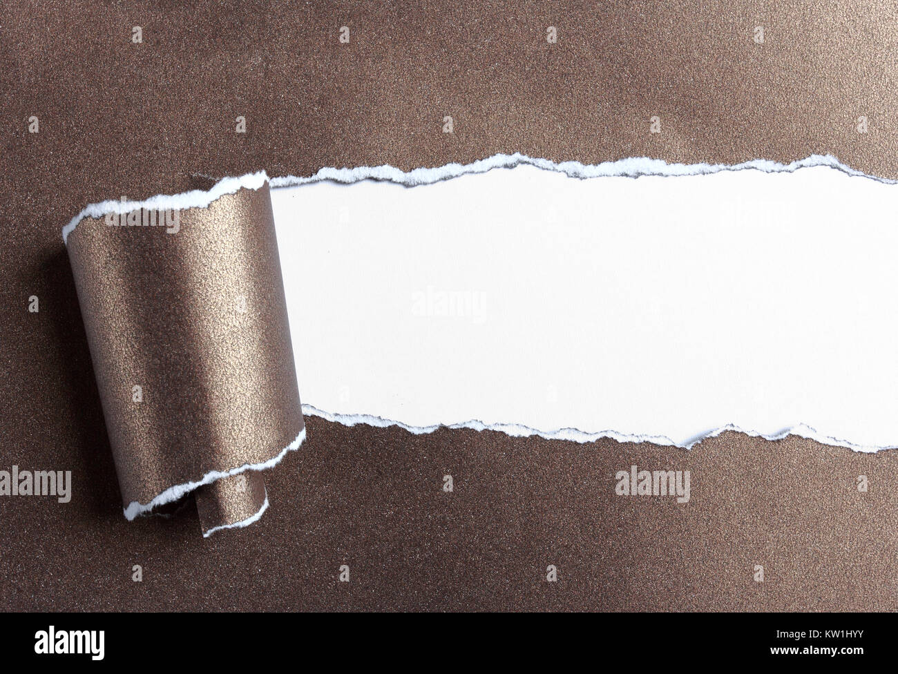 ripped dark brown Stock Photo - Alamy