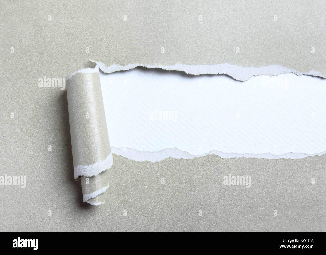 ripped gray paper Stock Photo - Alamy