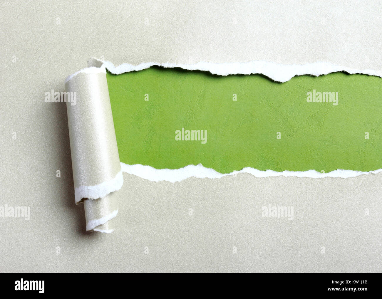Ripped gray paper Stock Photo - Alamy