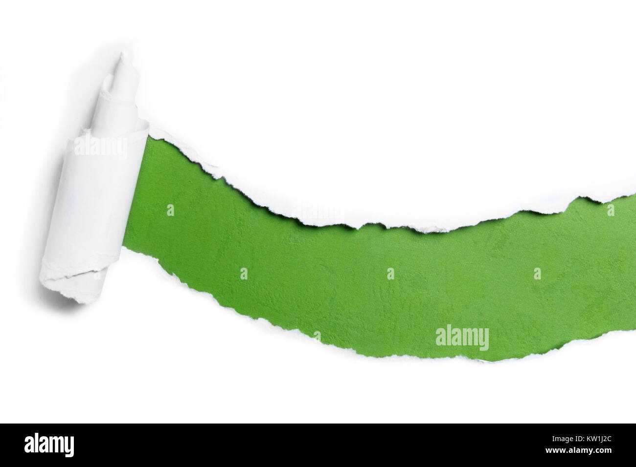 ripped white paper Stock Photo - Alamy