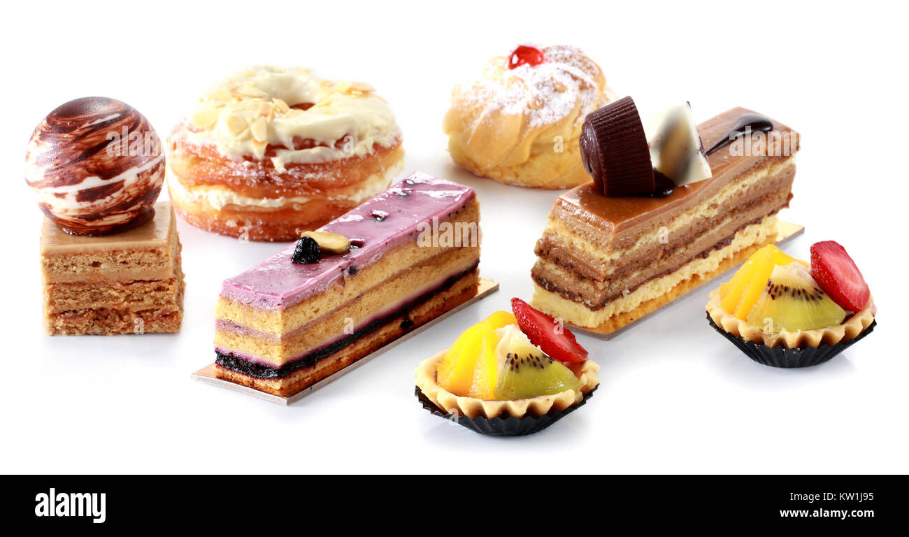 collection of various cakes Stock Photo - Alamy