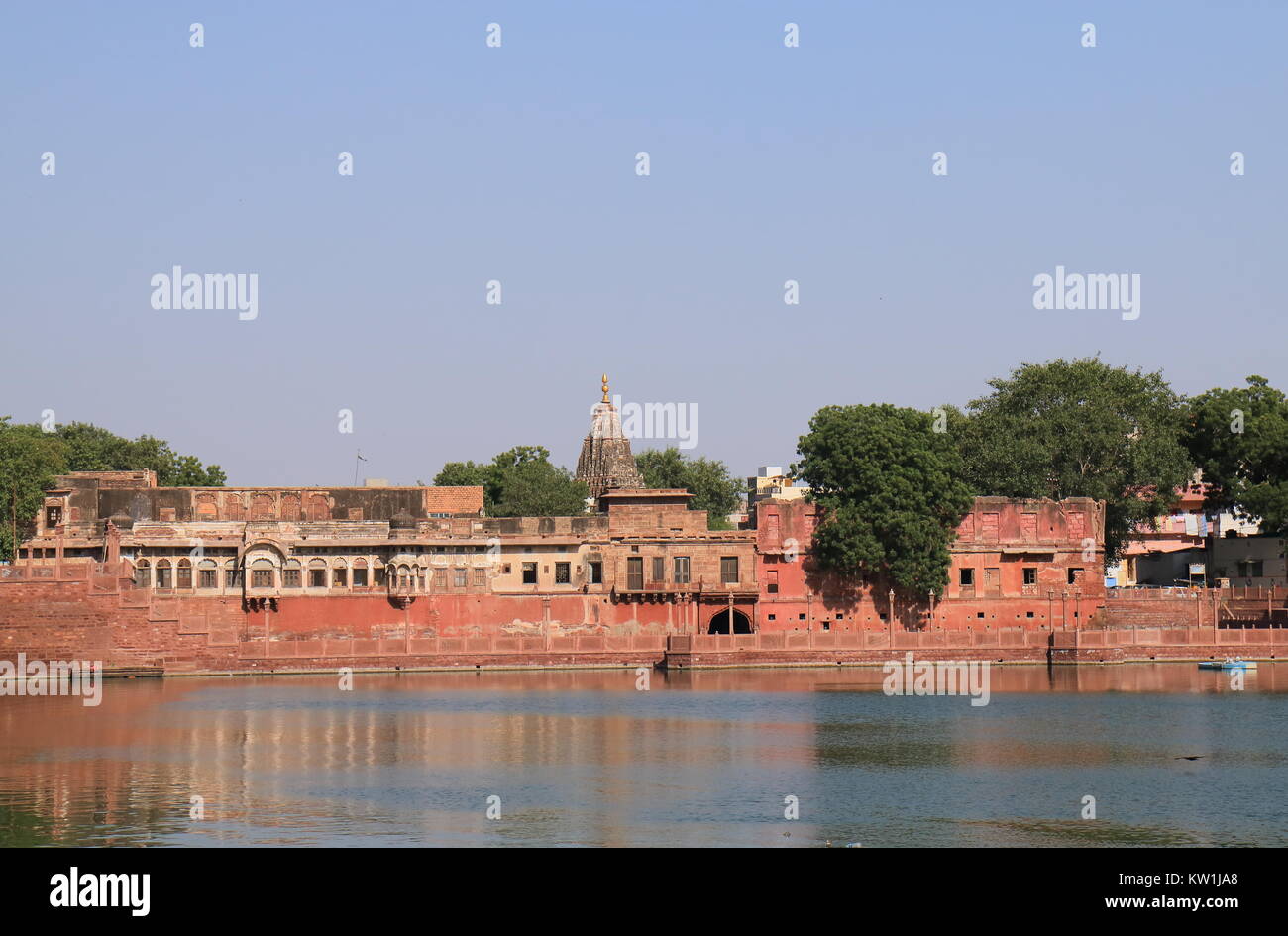 Gulab Sagar Talab lake Jodhpur cityscape India Stock Photo - Alamy