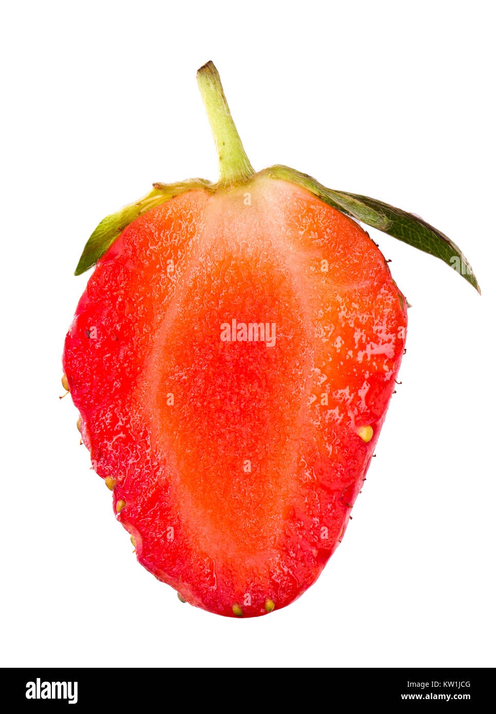 strawberry fruit slice Stock Photo - Alamy