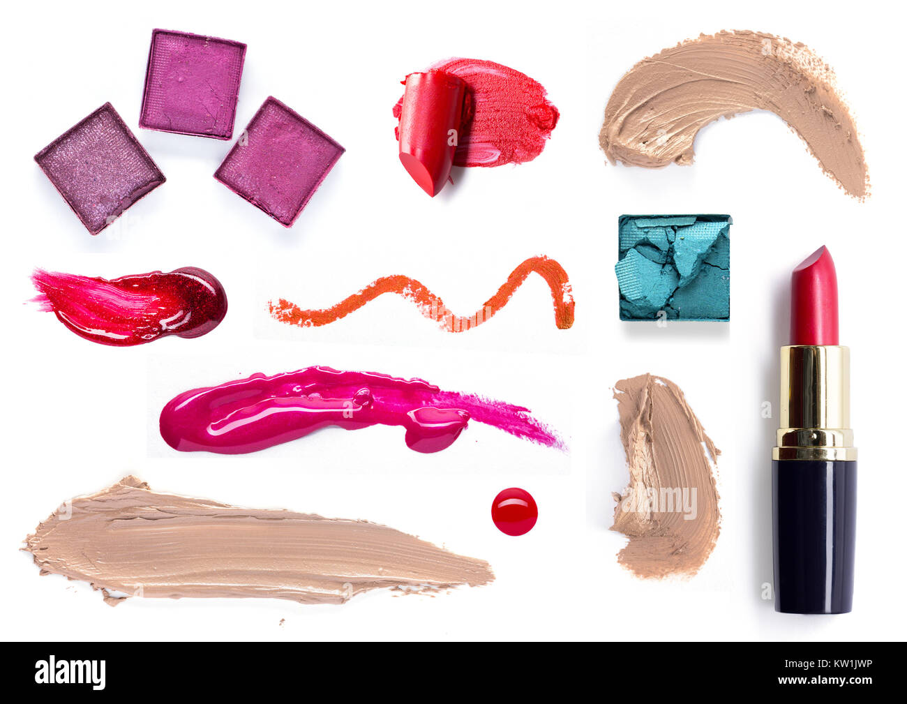 Cosmetics makeover Cut Out Stock Images & Pictures - Alamy