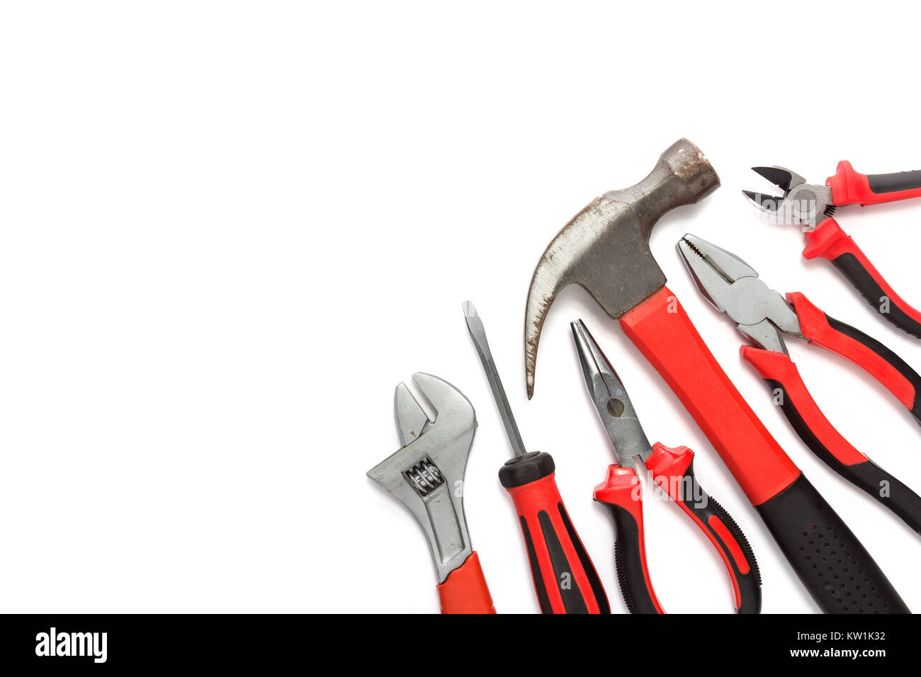 Mechanical kit or construction tool Stock Photo - Alamy