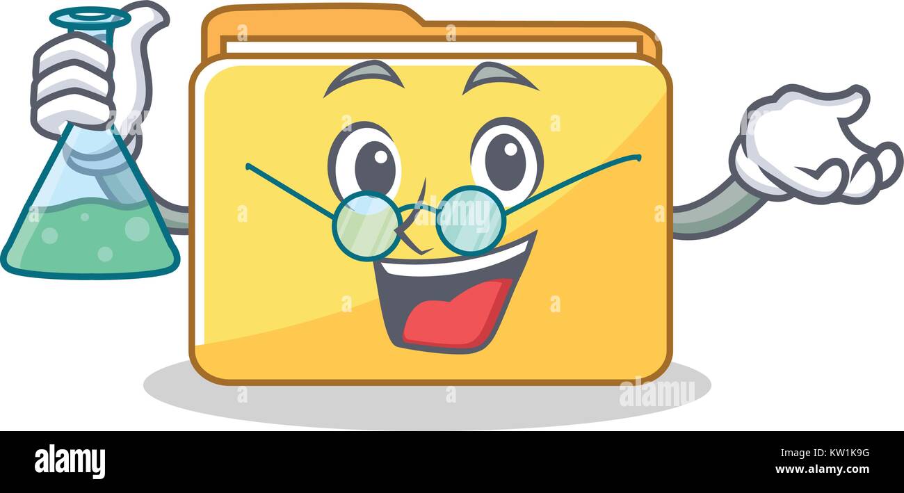 Professor folder character cartoon style Stock Vector Image & Art - Alamy
