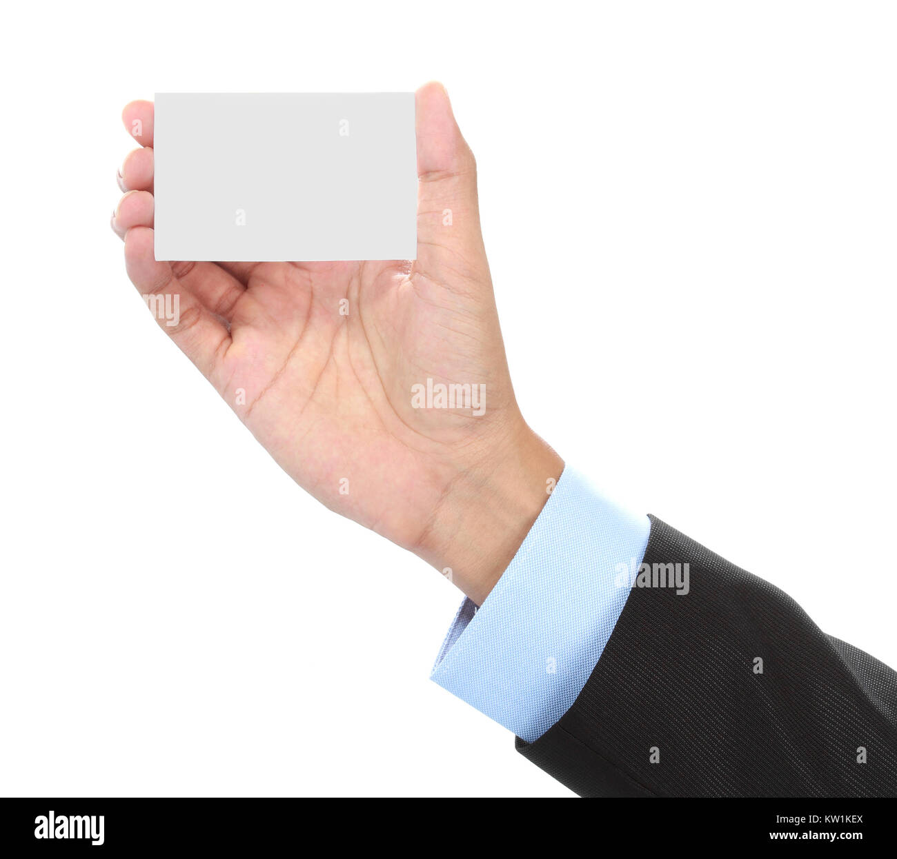 hand holding card Stock Photo - Alamy