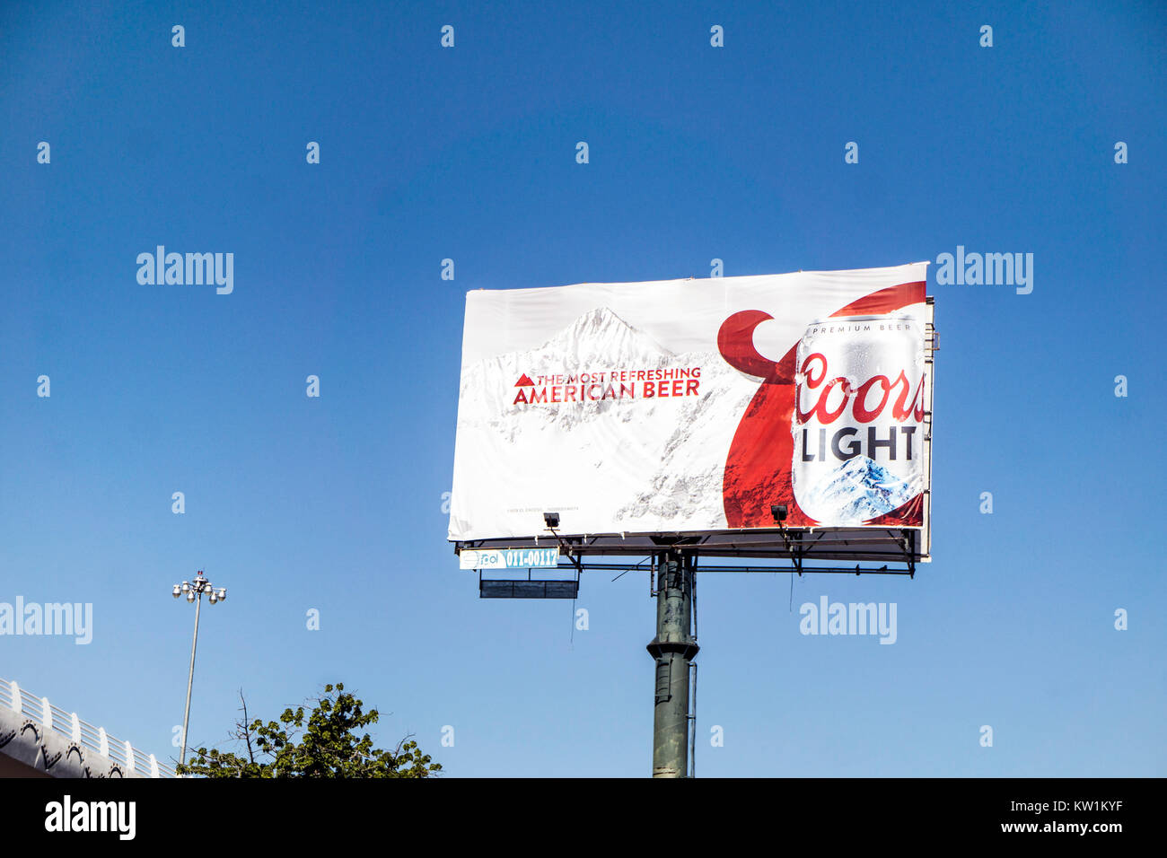 simple beautiful red & white billboard advertising big brand American ...