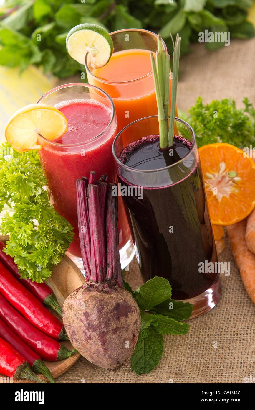 beetroot, orange and chilli heathy juice Stock Photo - Alamy