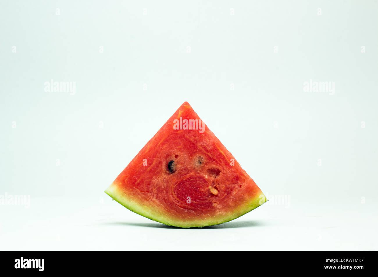 Cut and whole watermelon isolated on white background Stock Photo - Alamy