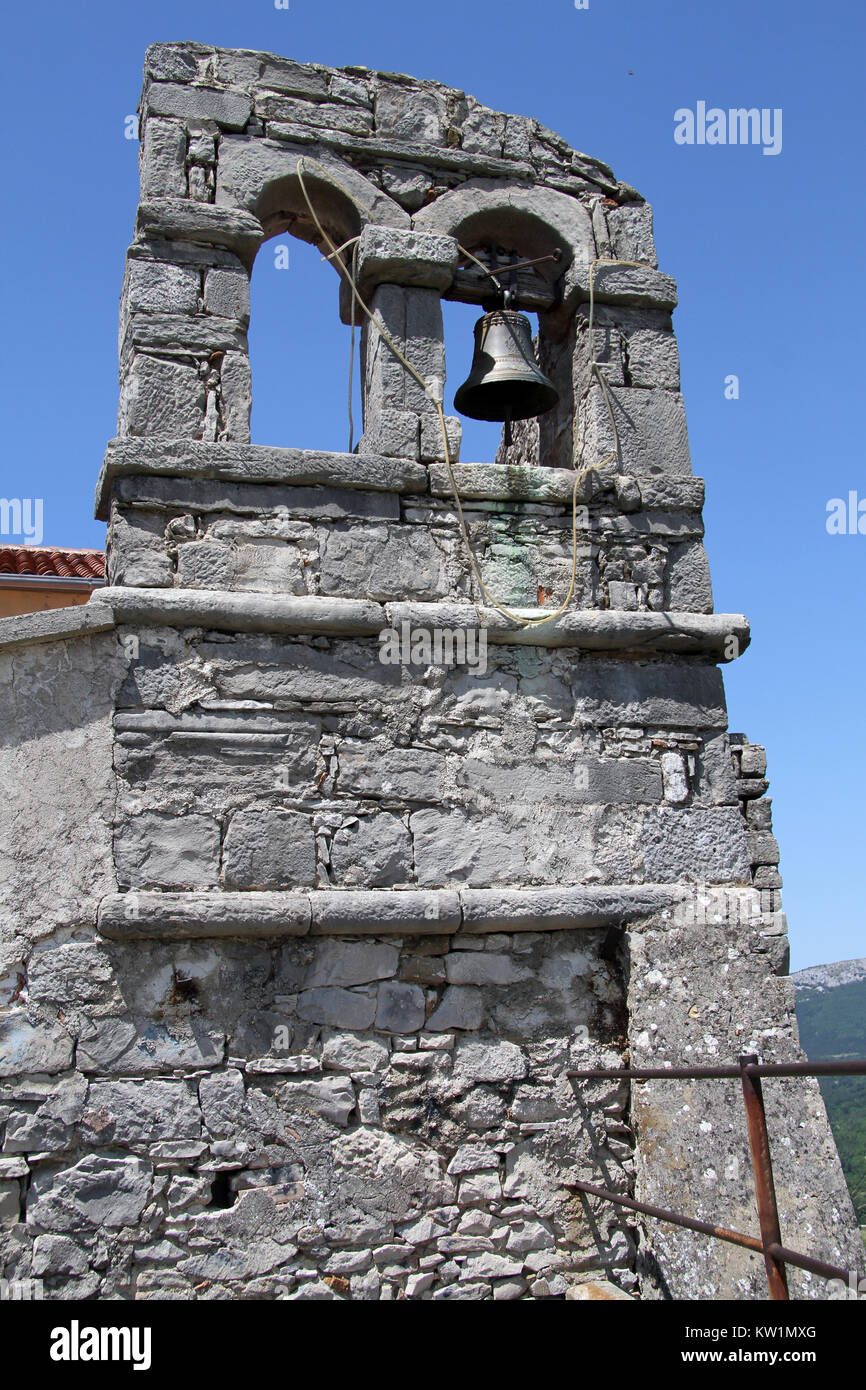 Old stone bell tower hi-res stock photography and images - Alamy