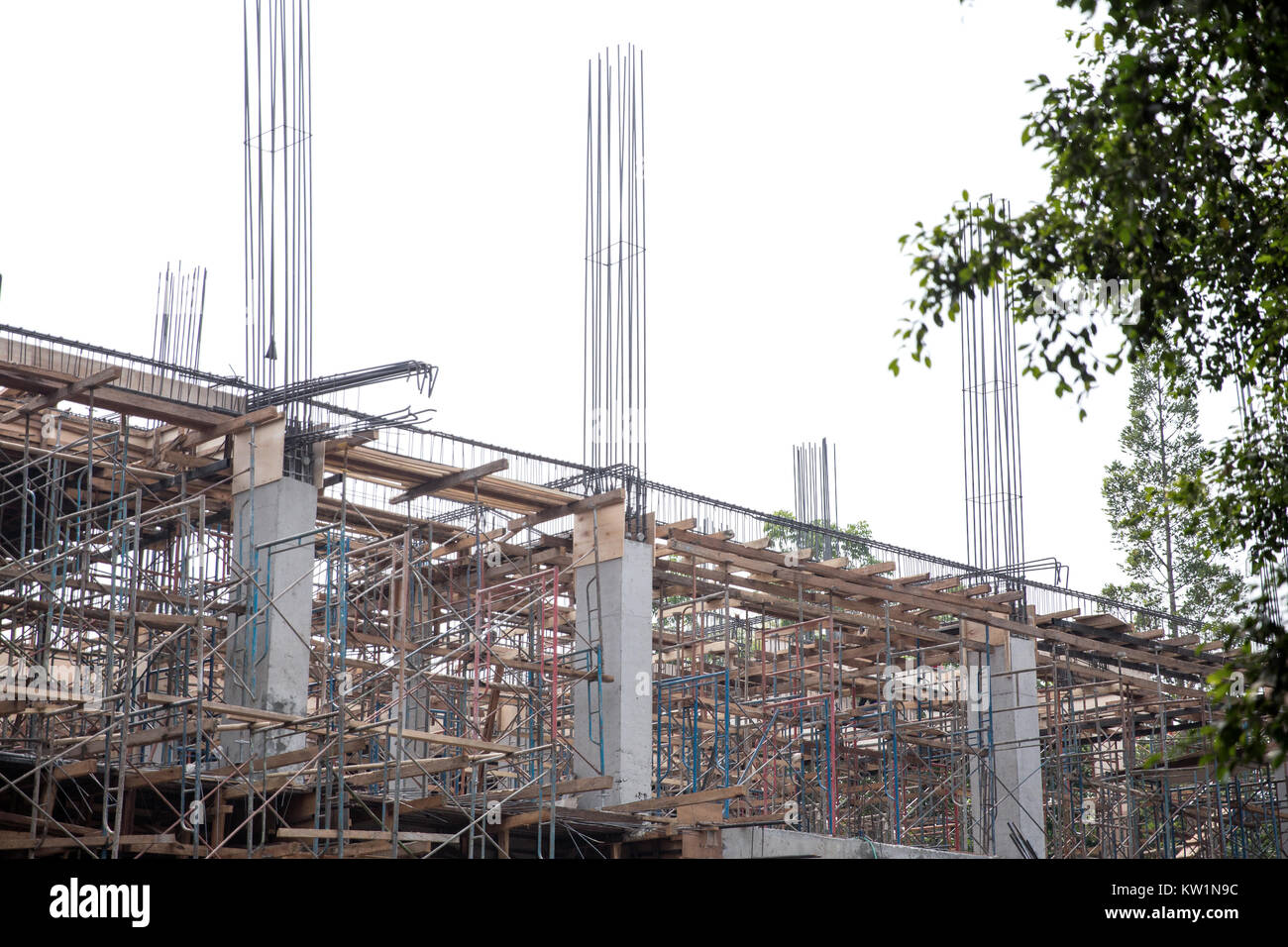 building construction Stock Photo - Alamy