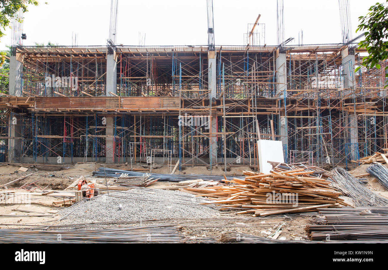 building construction Stock Photo - Alamy