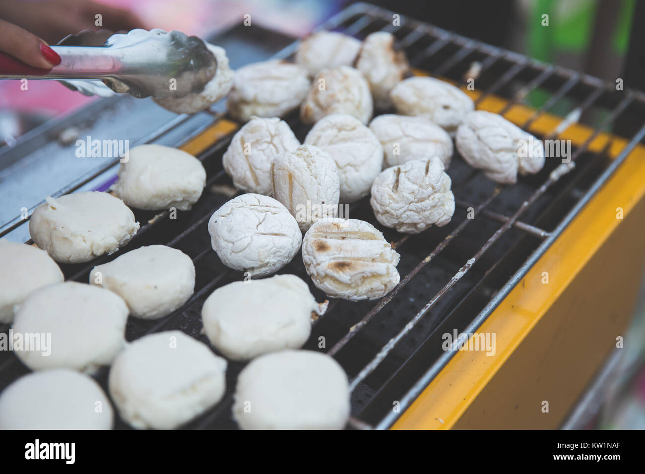 Asian style fish cake from sumatra indonesia, grilled pempek Stock ...
