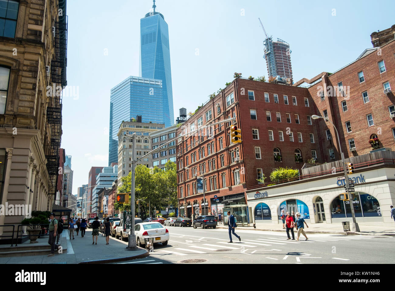 Soho Streets of New York Stock Photo - Alamy