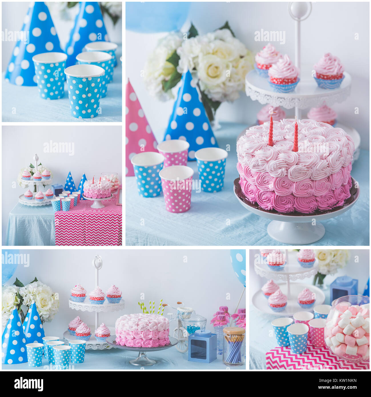 happy birthday sweet treat corner Stock Photo - Alamy