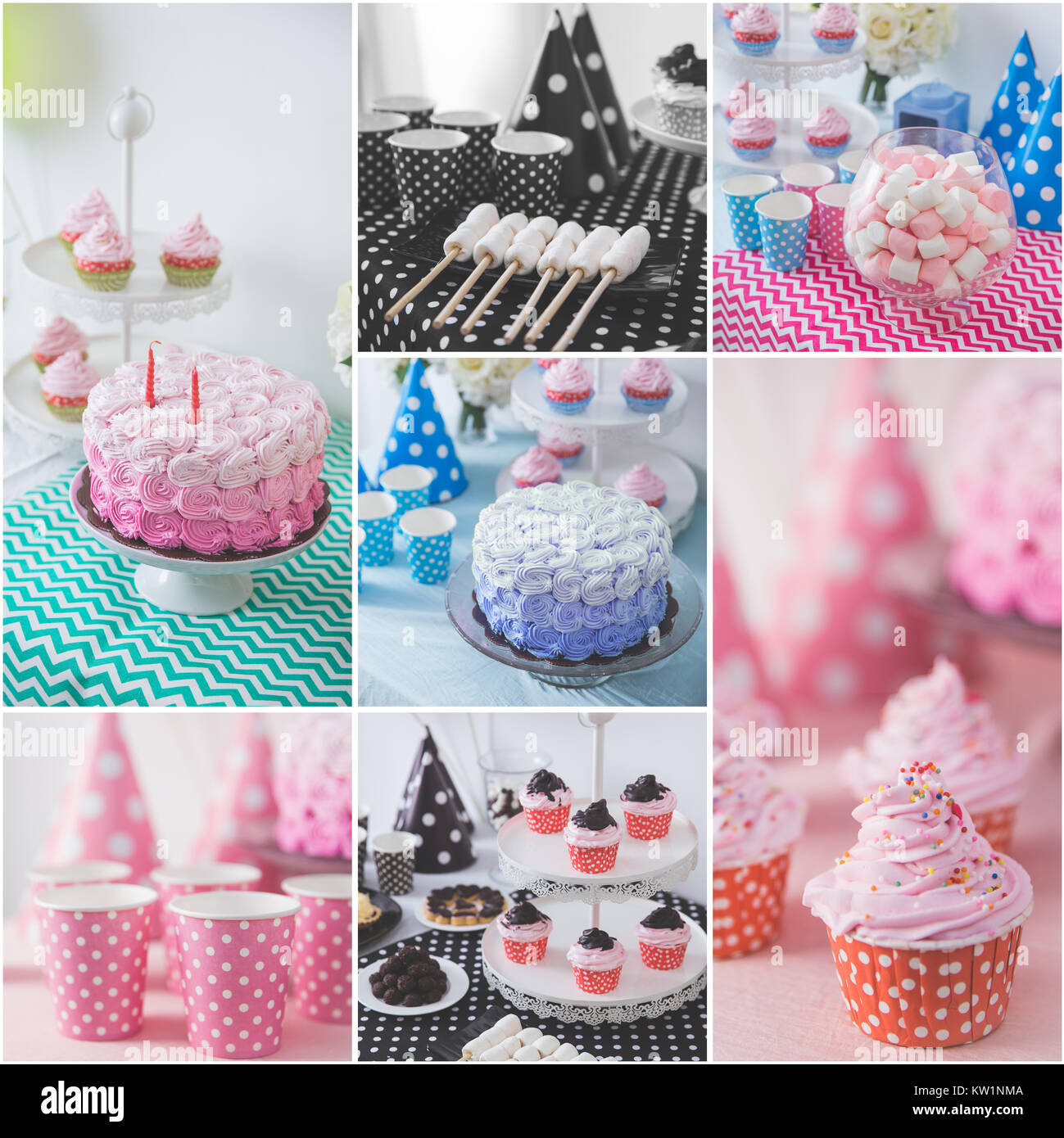 happy birthday sweet treat corner Stock Photo - Alamy