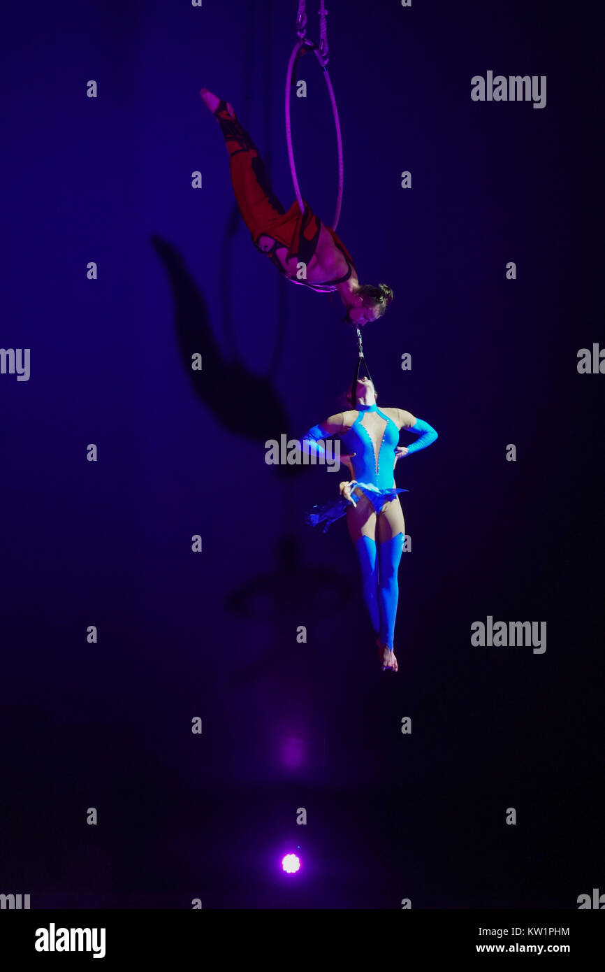 Circus hoop hi-res stock photography and images - Alamy