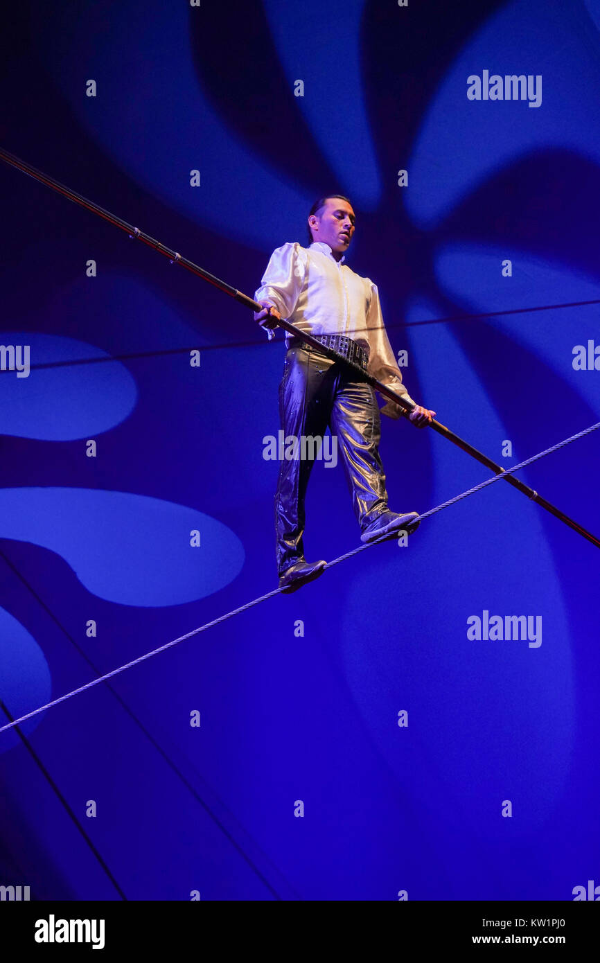 High wire circus hi-res stock photography and images - Alamy
