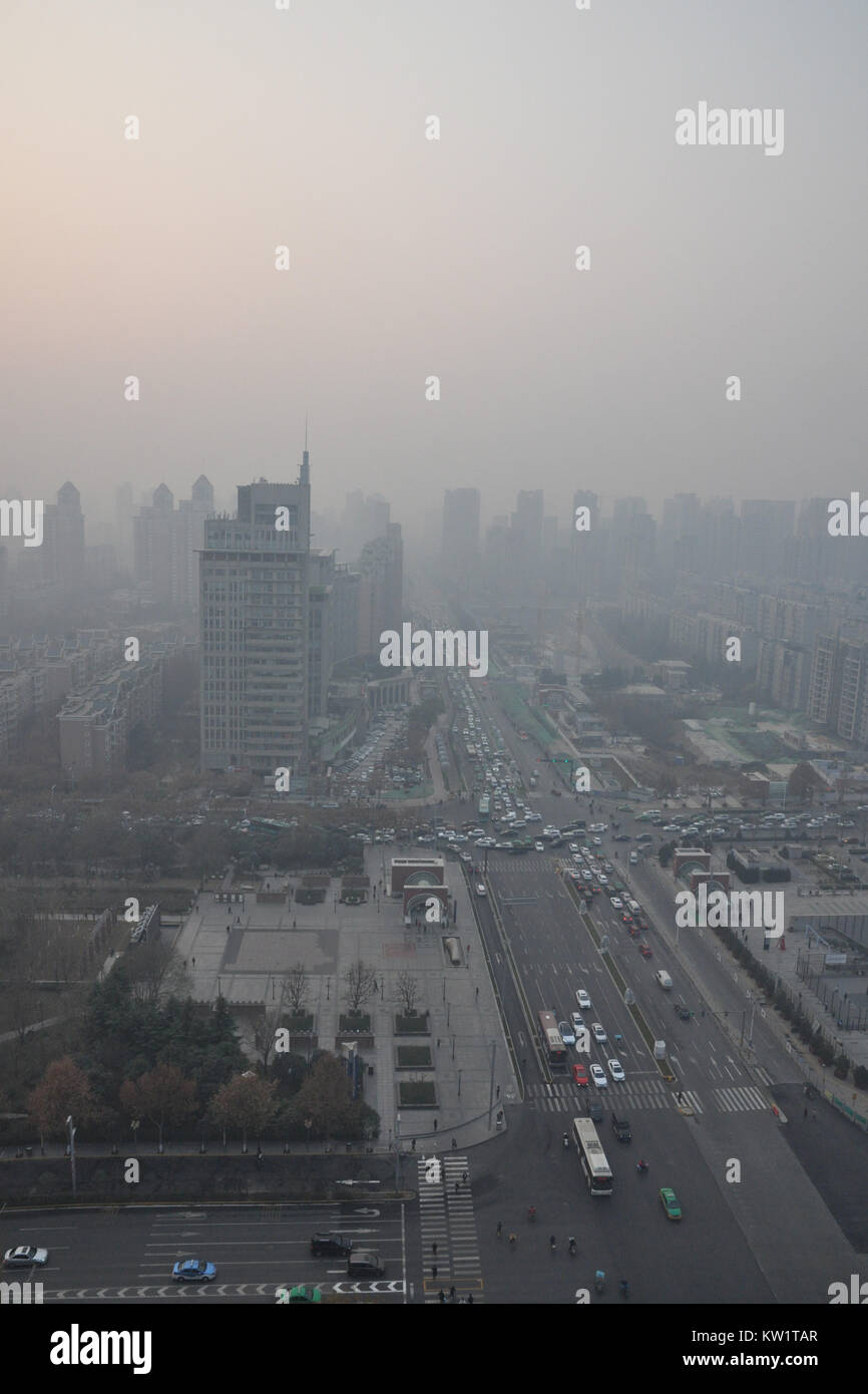 Xian, China. 28th Dec, 2017.(EDITORIAL USE ONLY. CHINA OUT) Air ...