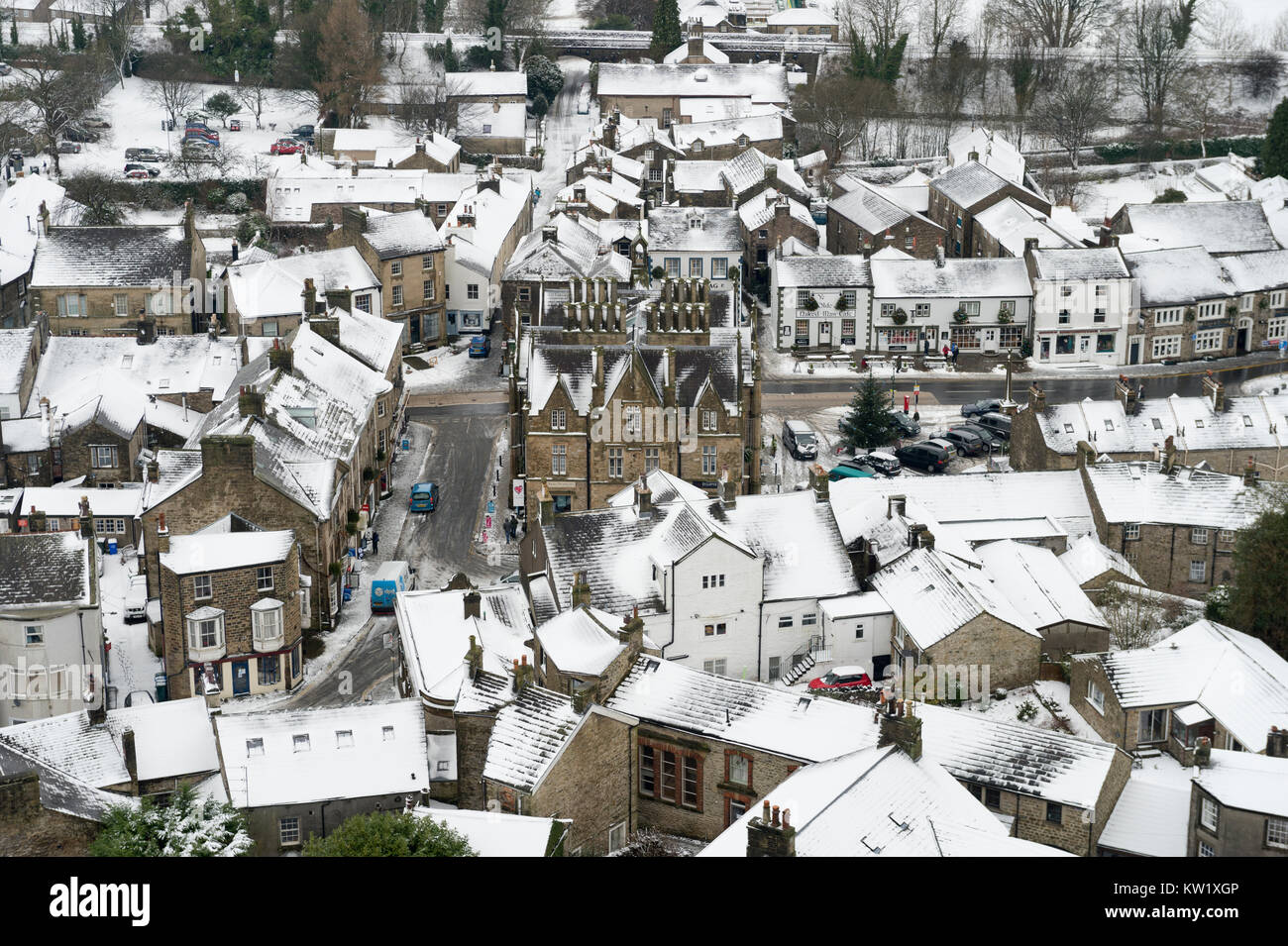 Settle yorkshire town hi-res stock photography and images - Alamy