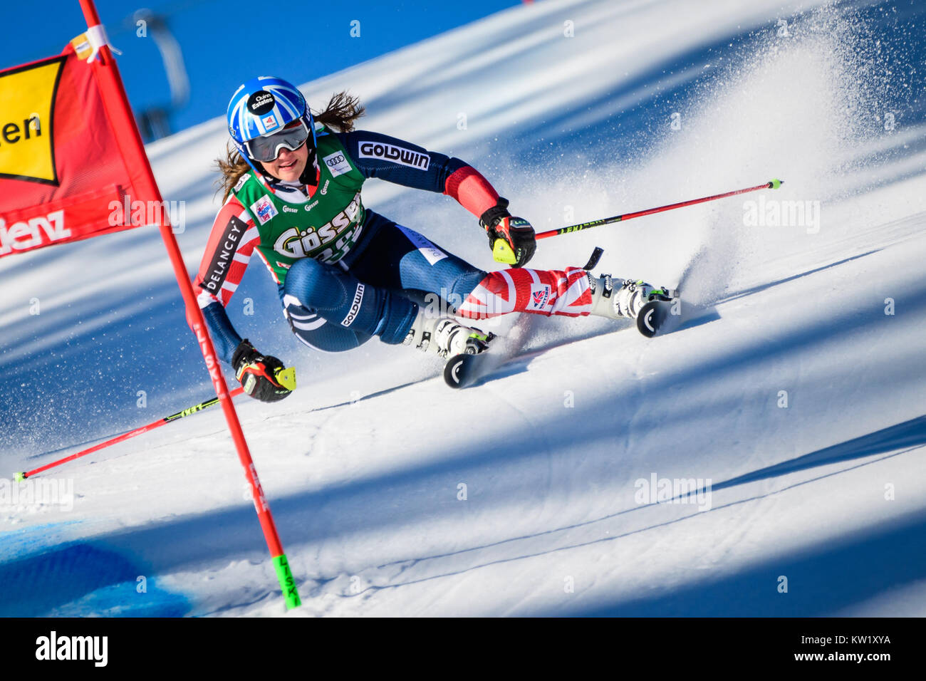Lienz, Austria. 29th Dec, 2017. Alex Tilley of Great Britain competes ...