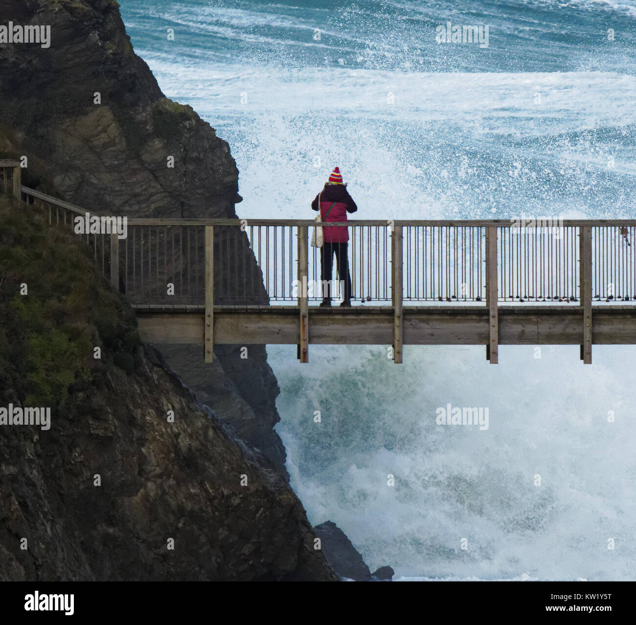 Porth island bridge hi-res stock photography and images - Alamy