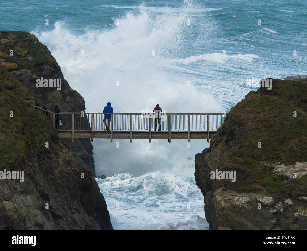 Porth island bridge hi-res stock photography and images - Alamy