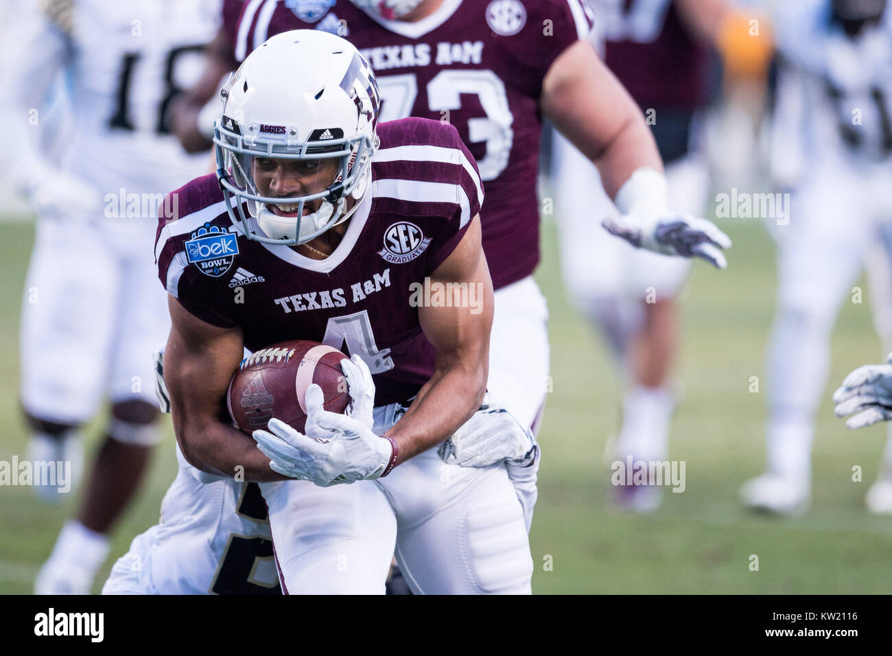 Charlotte, NC, USA. 29th Dec, 2017. Texas A&M wide receiver Damion ...