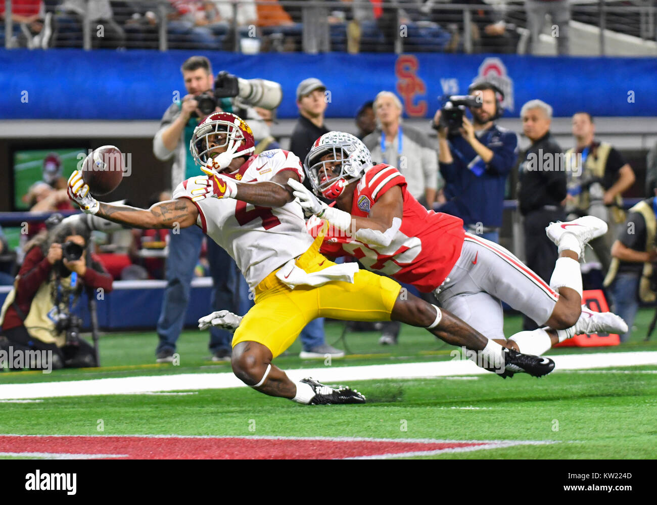 December 29, 2017: USC Trojans wide receiver Steven Mitchell Jr. (4 ...