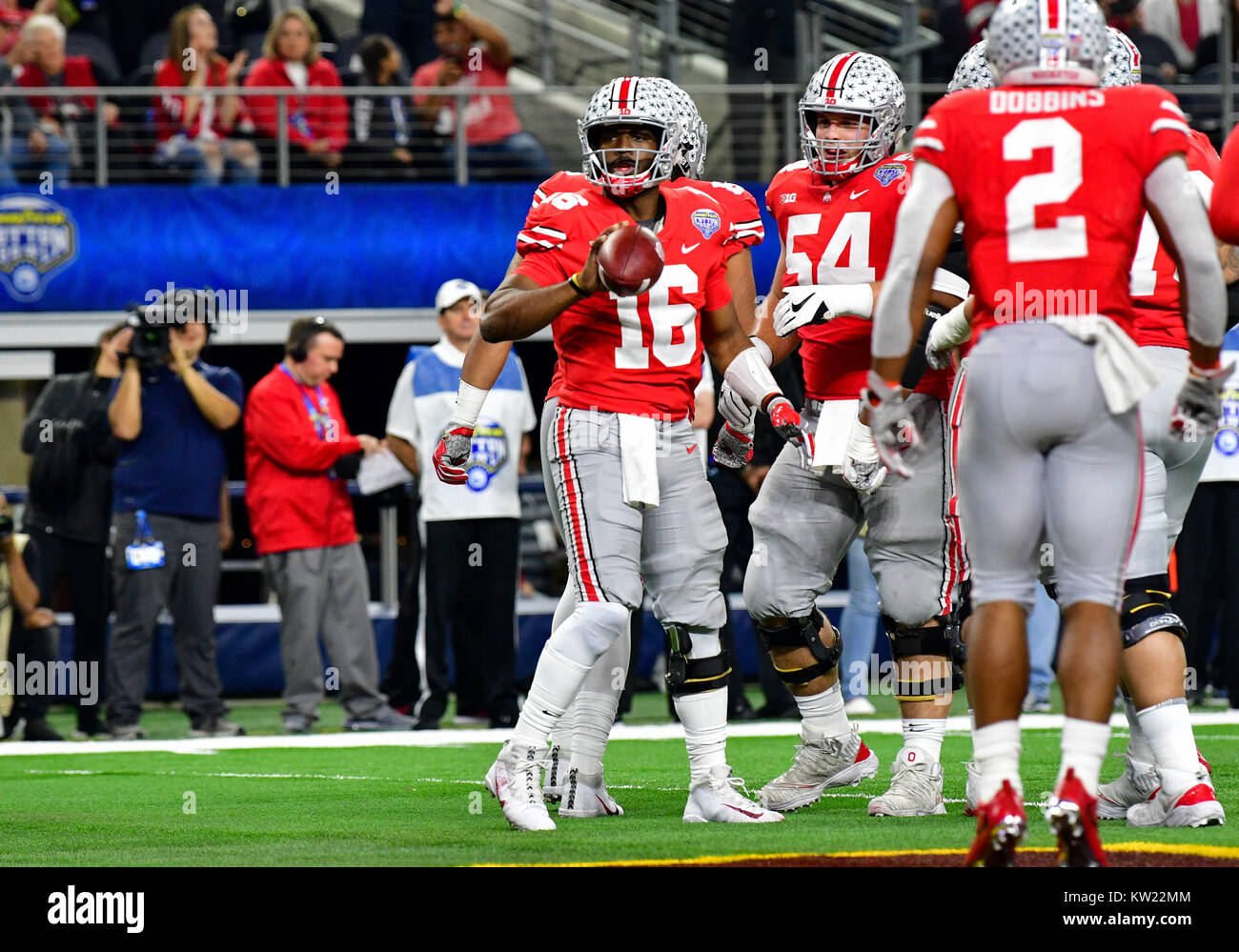 Arlington, Texas, USA. 29th December, 2017. Ohio State Buckeyes ...