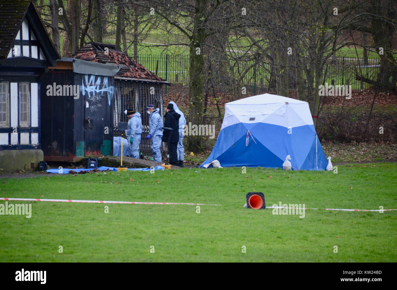 The murder crime scene in finsbury park haringey north london where the ...