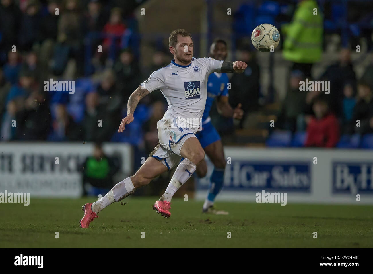 Tranmere, The Wirral, Merseyside, UK. 30th December, 2017. James ...