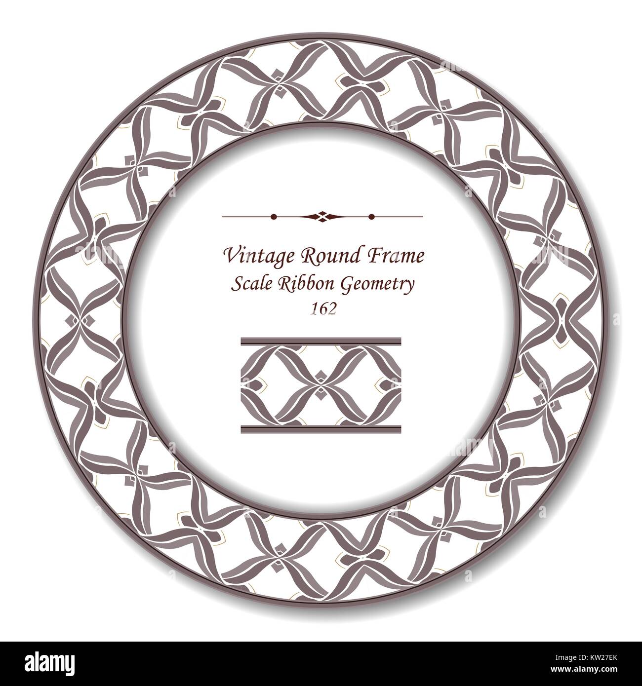 Vintage scale repeat pattern Cut Out Stock Images & Pictures - Alamy