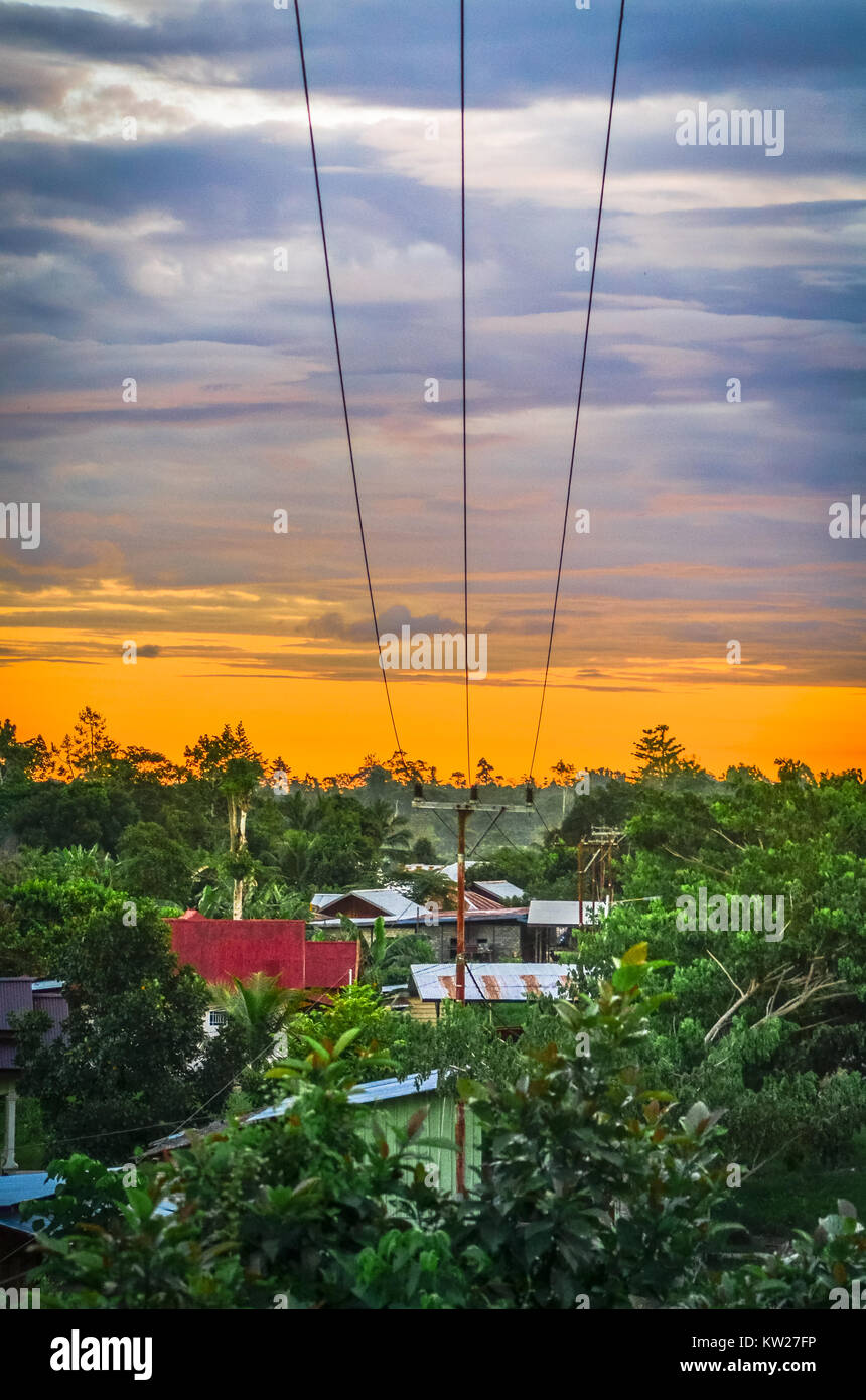 bintuni of sunset Stock Photo - Alamy