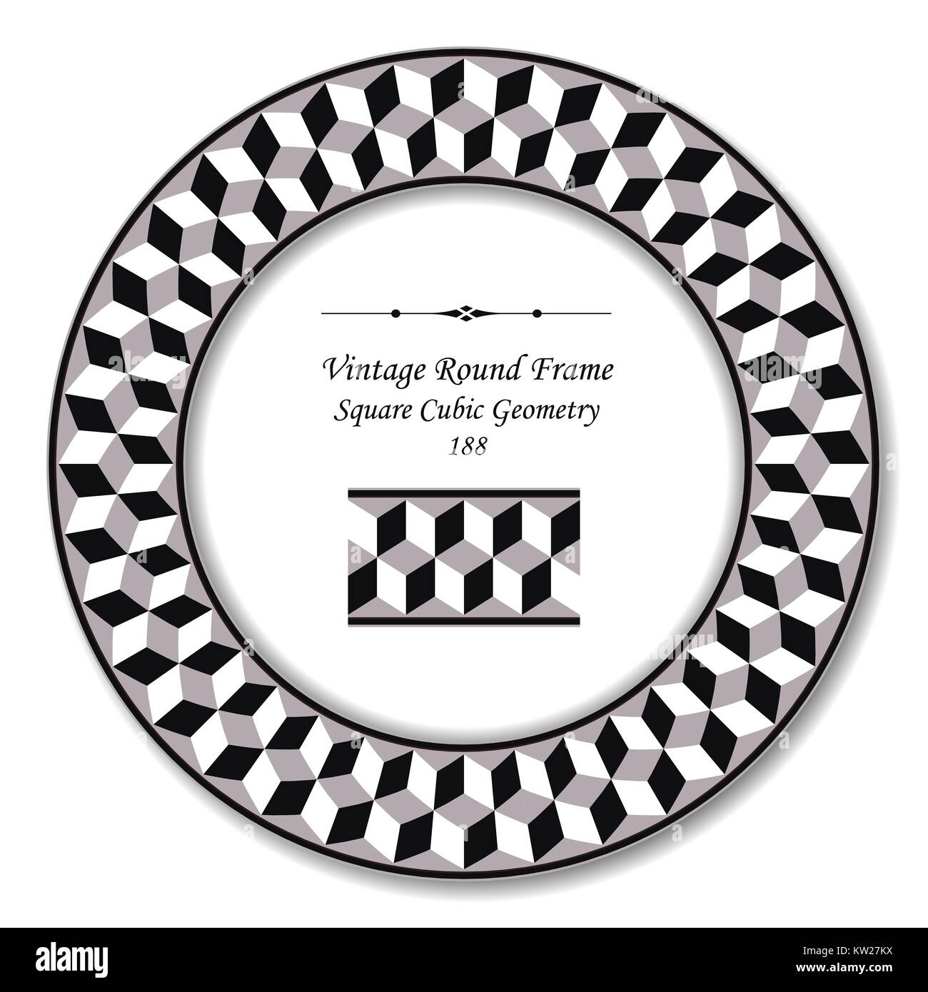 Cubic geometry Cut Out Stock Images & Pictures - Alamy