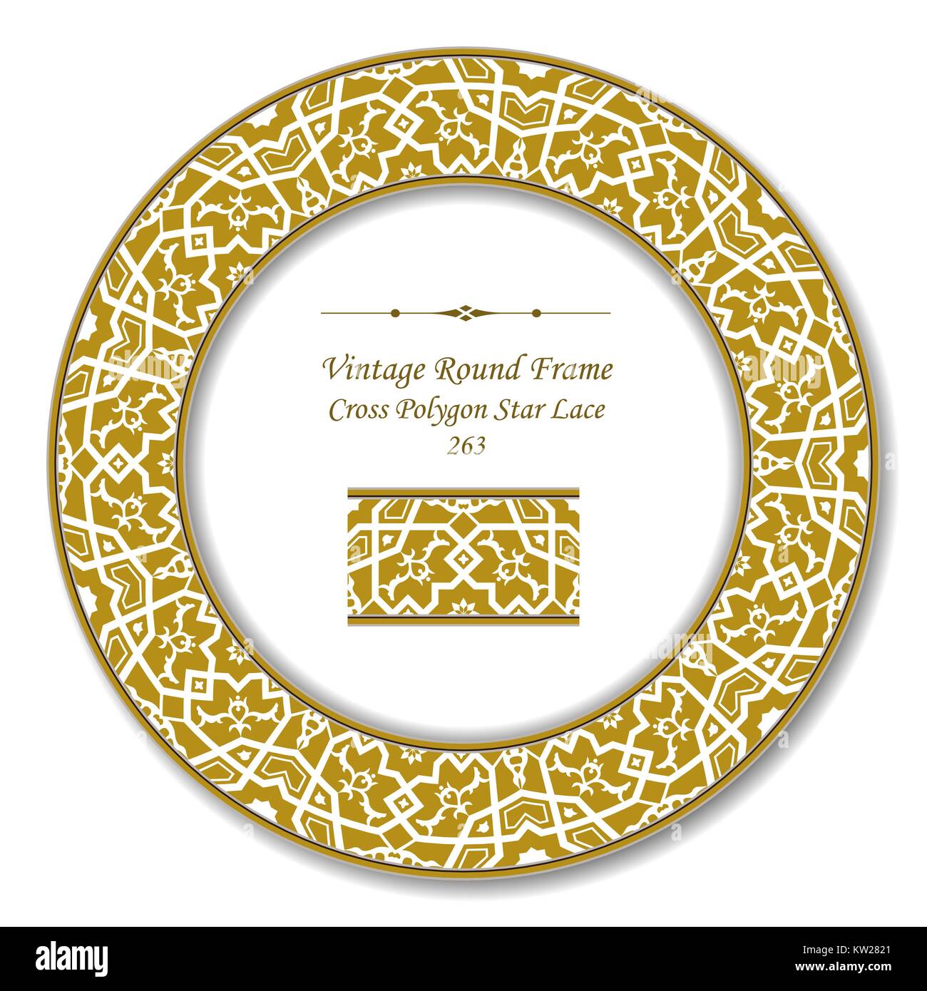 Vintage lace damask invitation Cut Out Stock Images & Pictures - Alamy