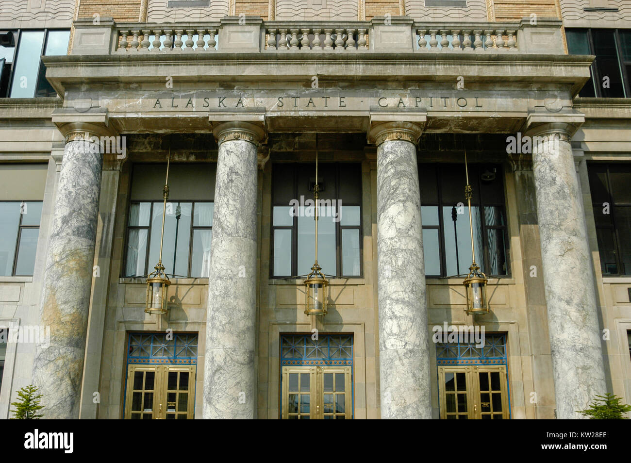 State Capitol building of Alaska in Juneau Stock Photo - Alamy