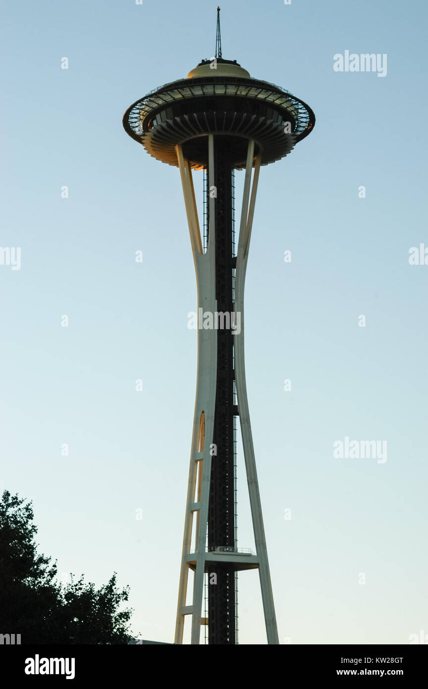 The Space Needle in Seattle, Washington. The Space Needle is an ...