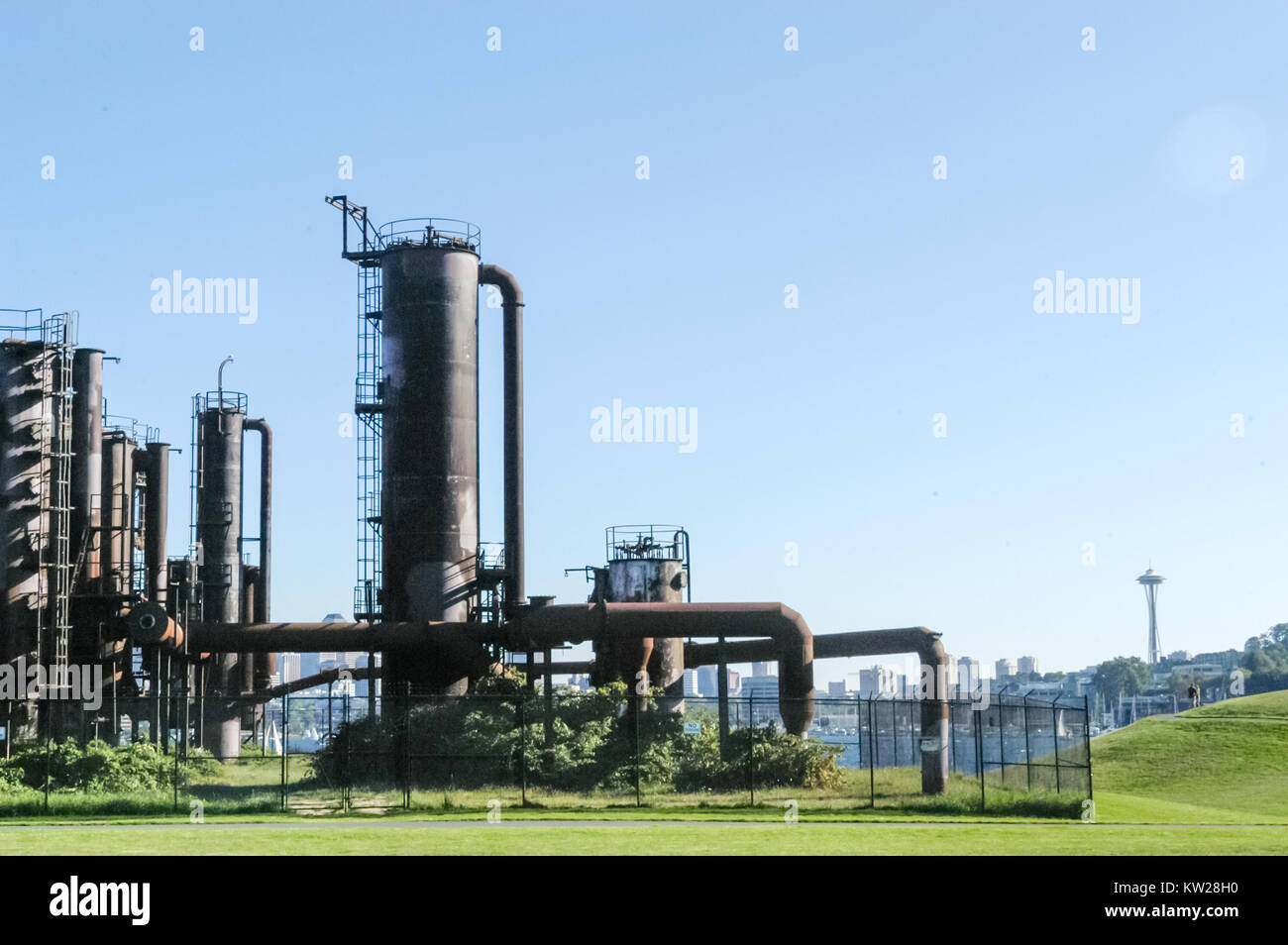 Former gas works site hi-res stock photography and images - Alamy