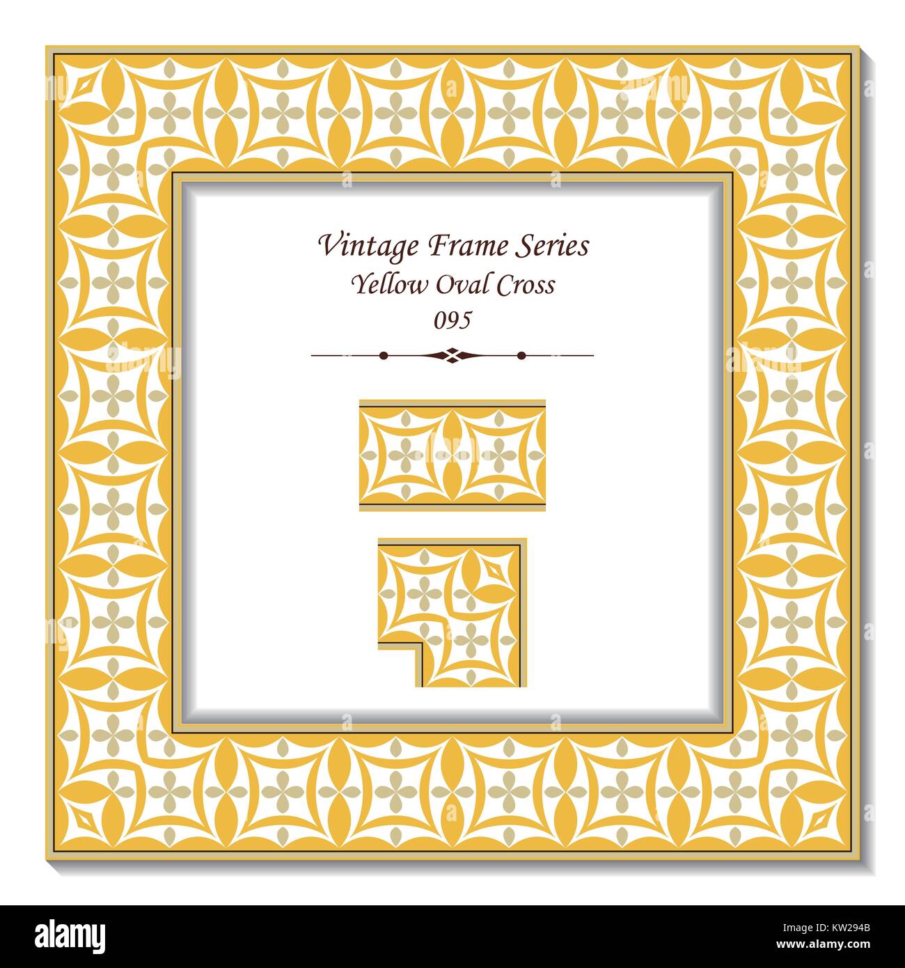 Oval cross Cut Out Stock Images & Pictures - Alamy