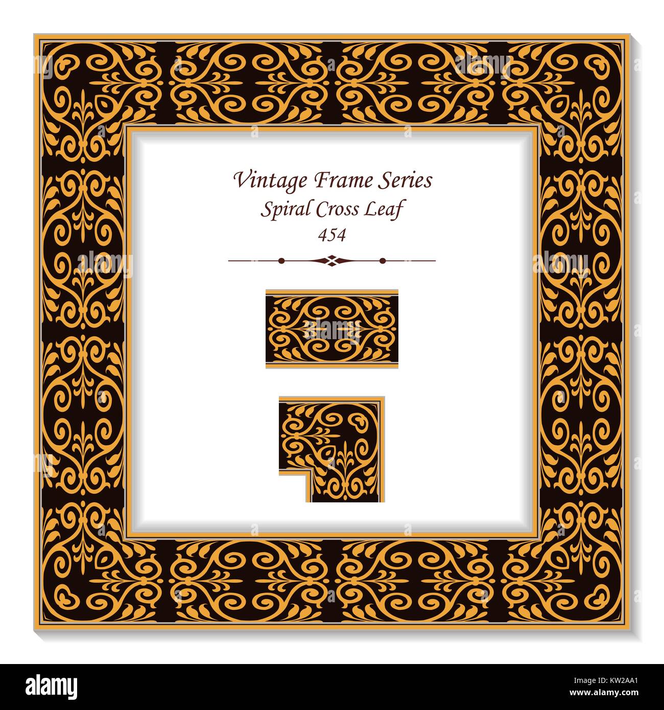 Vintage 3d frame cross Cut Out Stock Images & Pictures - Alamy