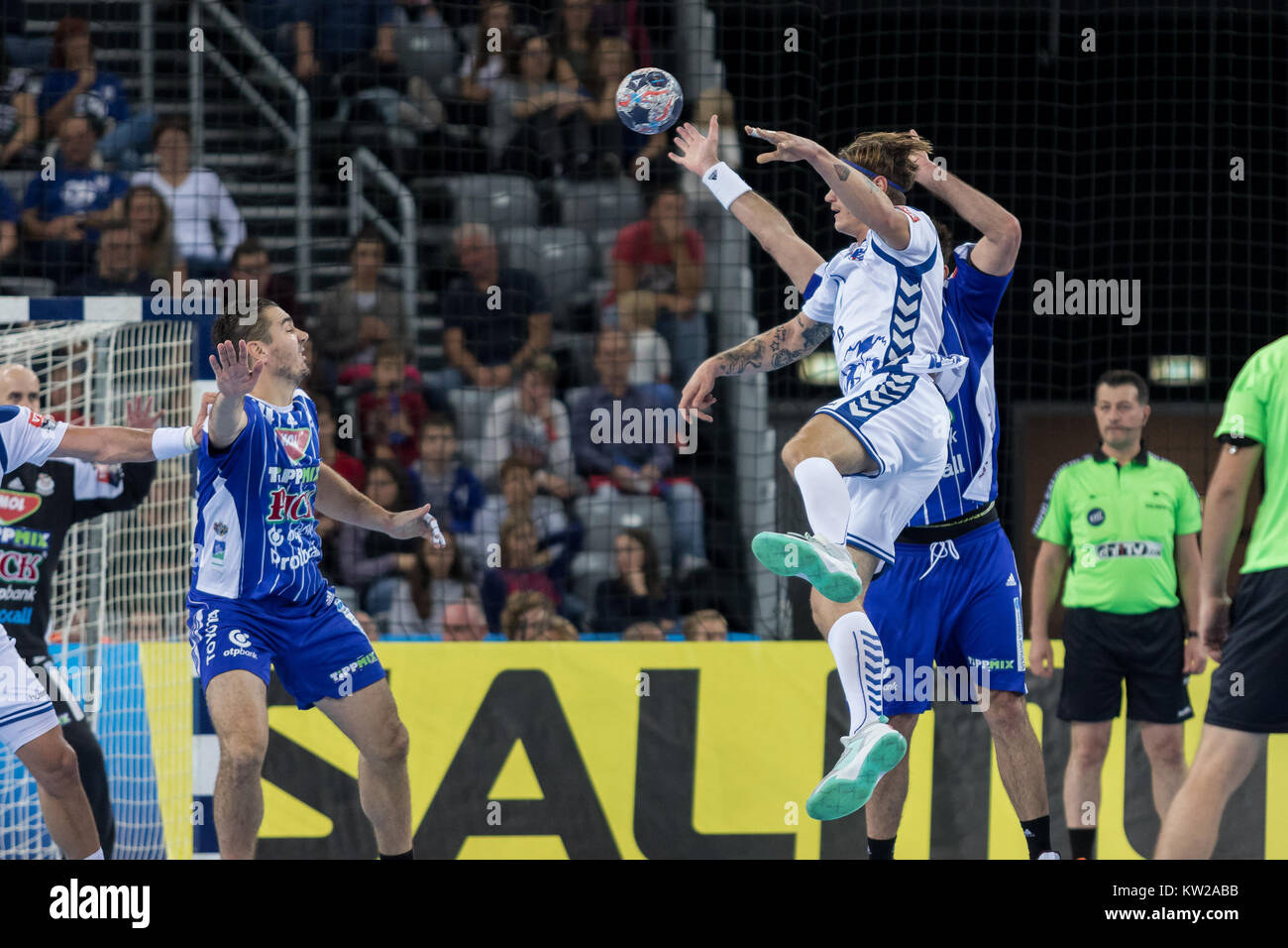 ZAGREB, CROATIA - SEPTEMBER 23, 2017: EHF Velux Champions League PPD ...
