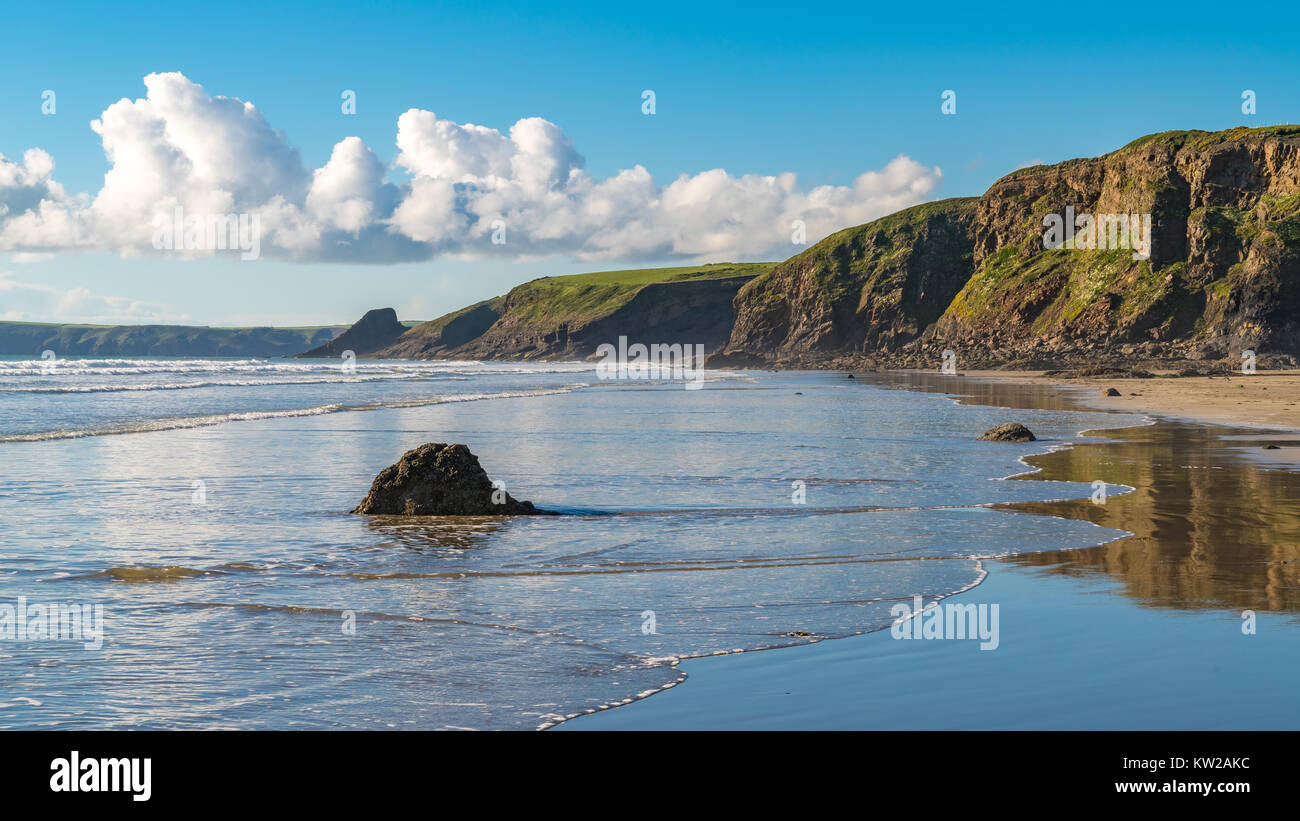 Druidstone beach hi-res stock photography and images - Alamy