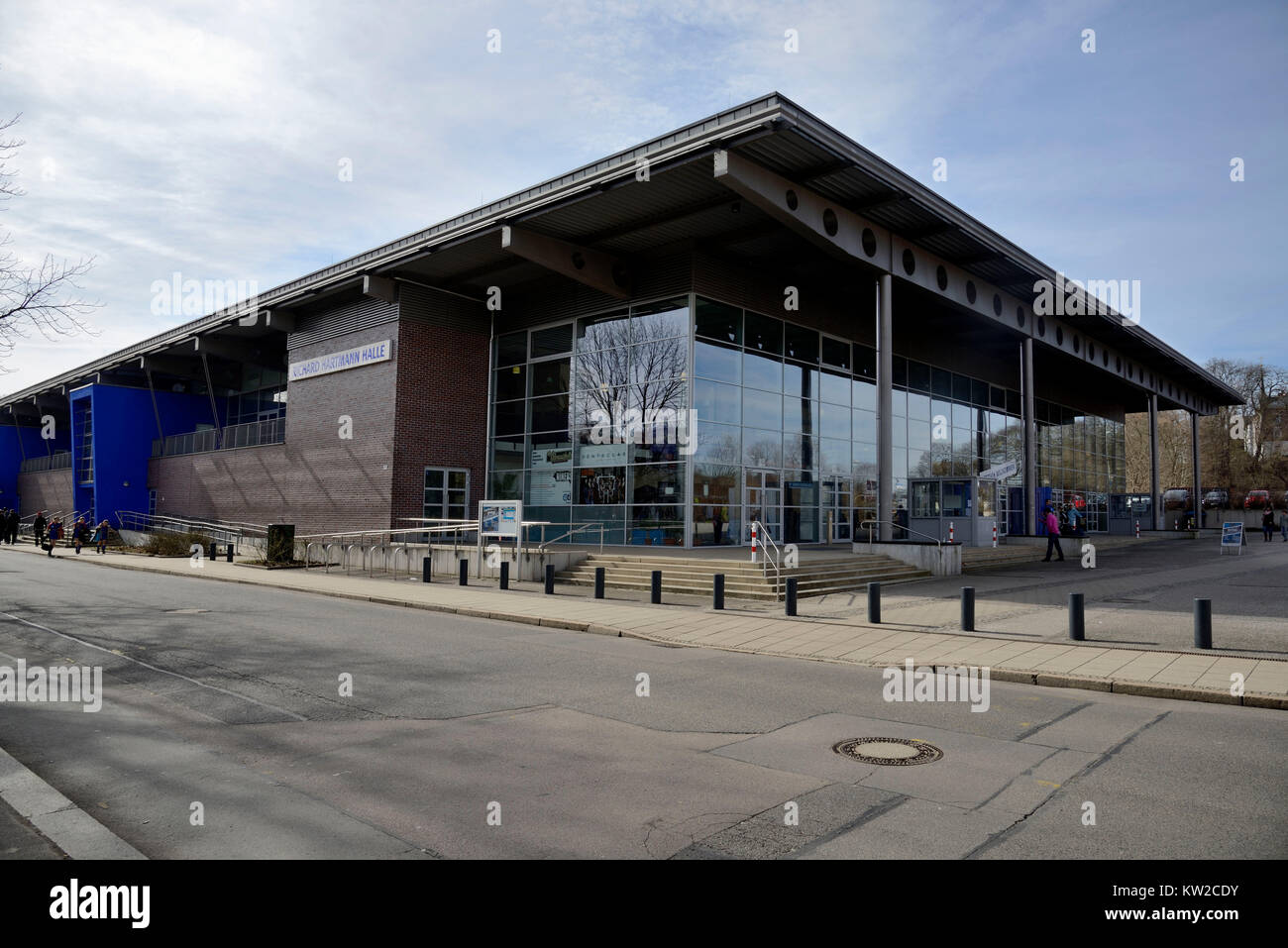 Chemnitz, Richard Hartmann Wettkampfhalle Stock Photo - Alamy