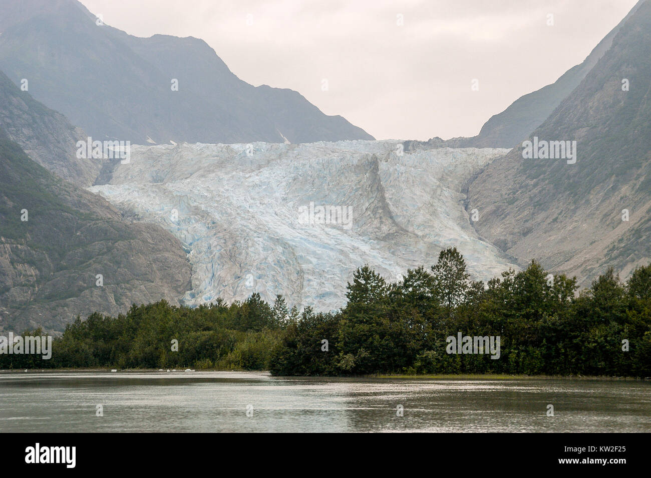 Davidson Glacier near Glacier Point in Southeast Alaska Stock Photo - Alamy