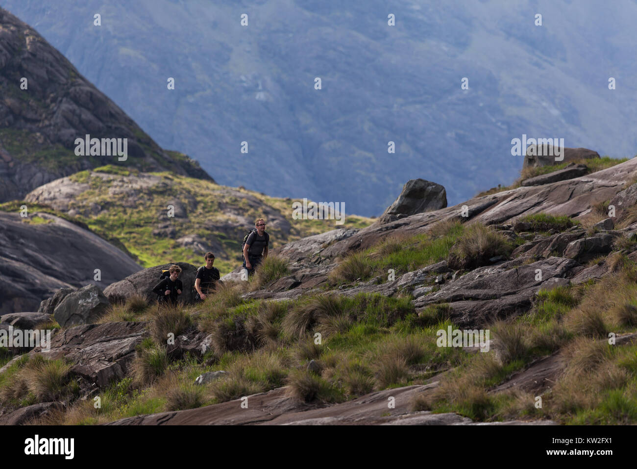 Hill walking skye hi-res stock photography and images - Alamy