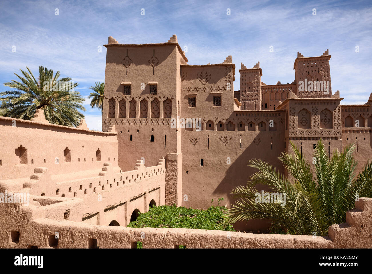 The ibeautiful Kasbah Amridil in Skoura oasis, Morocco Stock Photo - Alamy